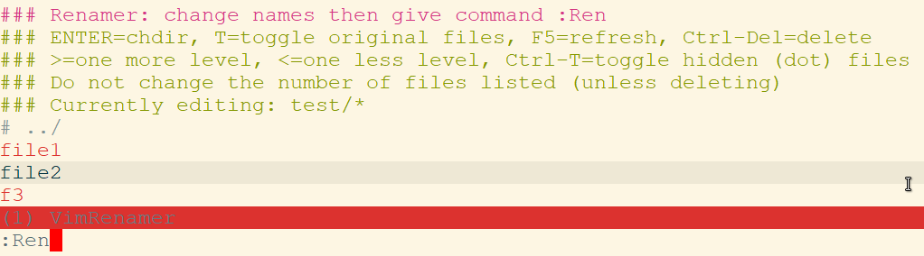 How To Rename Multiple Files Using Vim